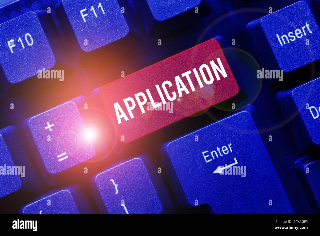 Text Showing Inspiration Application Concept Meaning An Order For Something Formal And Usually