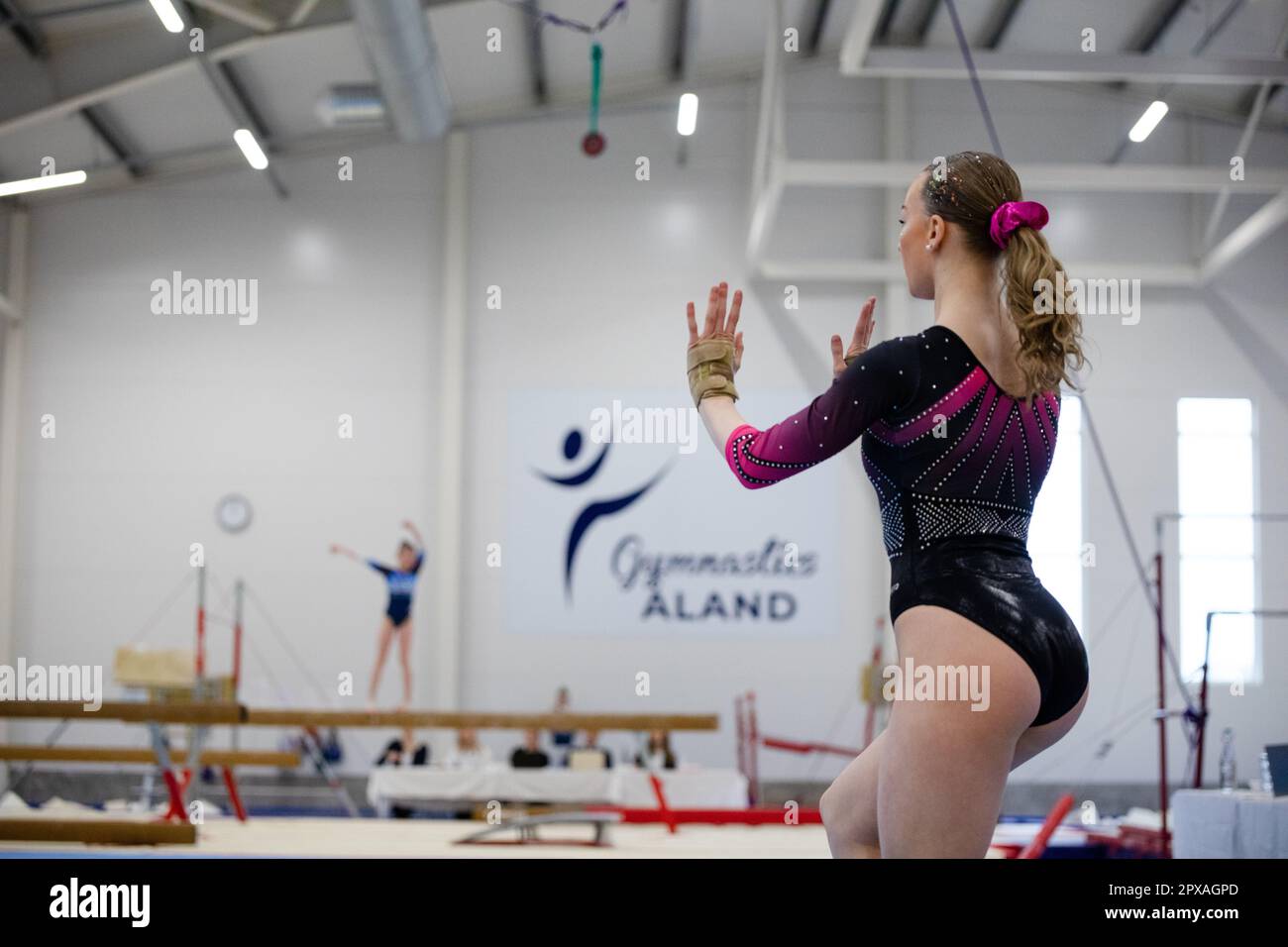 Åland Invitational 2023 Gymnastics, Mariehamn, April 2023. Gymnasts ...