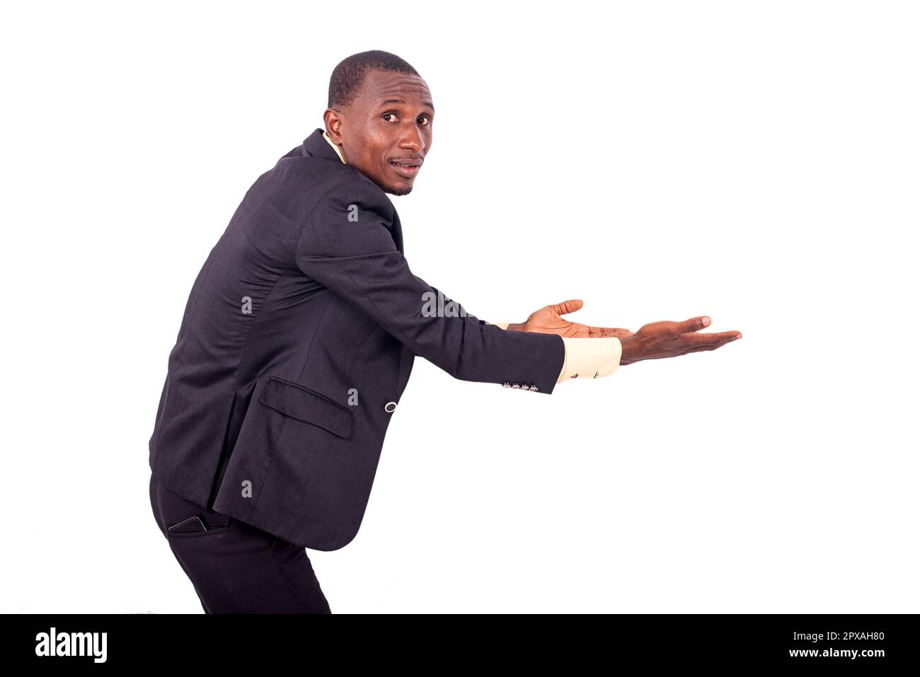 Man giving presentation whiteboard Cut Out Stock Images & Pictures - Alamy