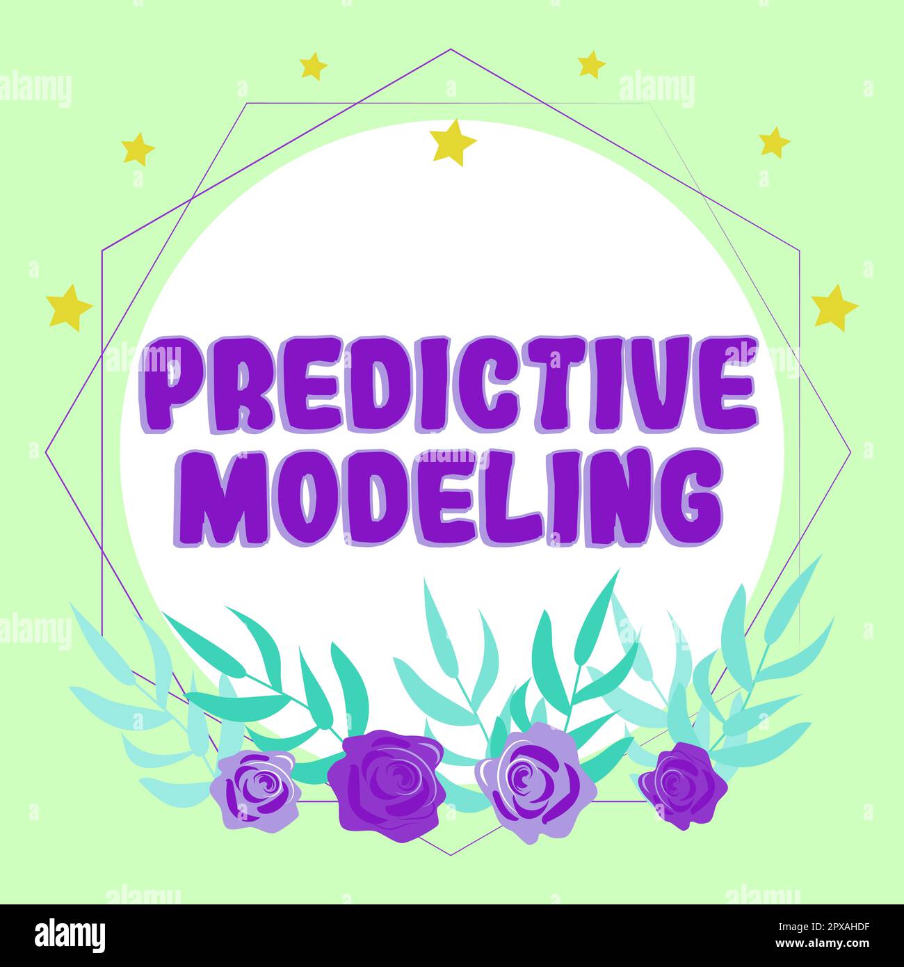 Hand writing sign Predictive Modeling, Word Written on maintenance strategy driven by predictive ...