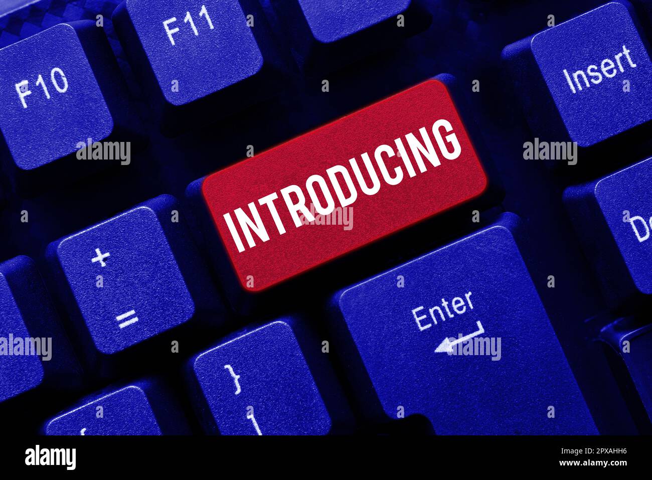 Handwriting text Introducing, Word Written on Presenting a topic or ...