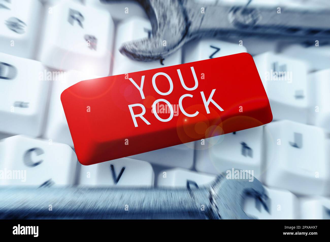 Text sign showing You Rock, Business concept slang phrase of praise or ... Text sign showing You Rock, Business concept slang phrase of praise or ...