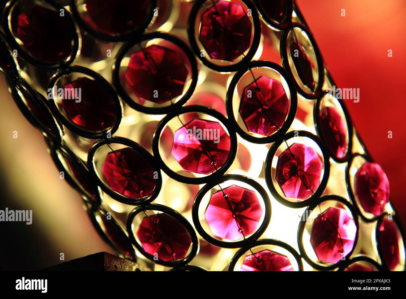 red glass light as very nice retro background Stock Photo - Alamy