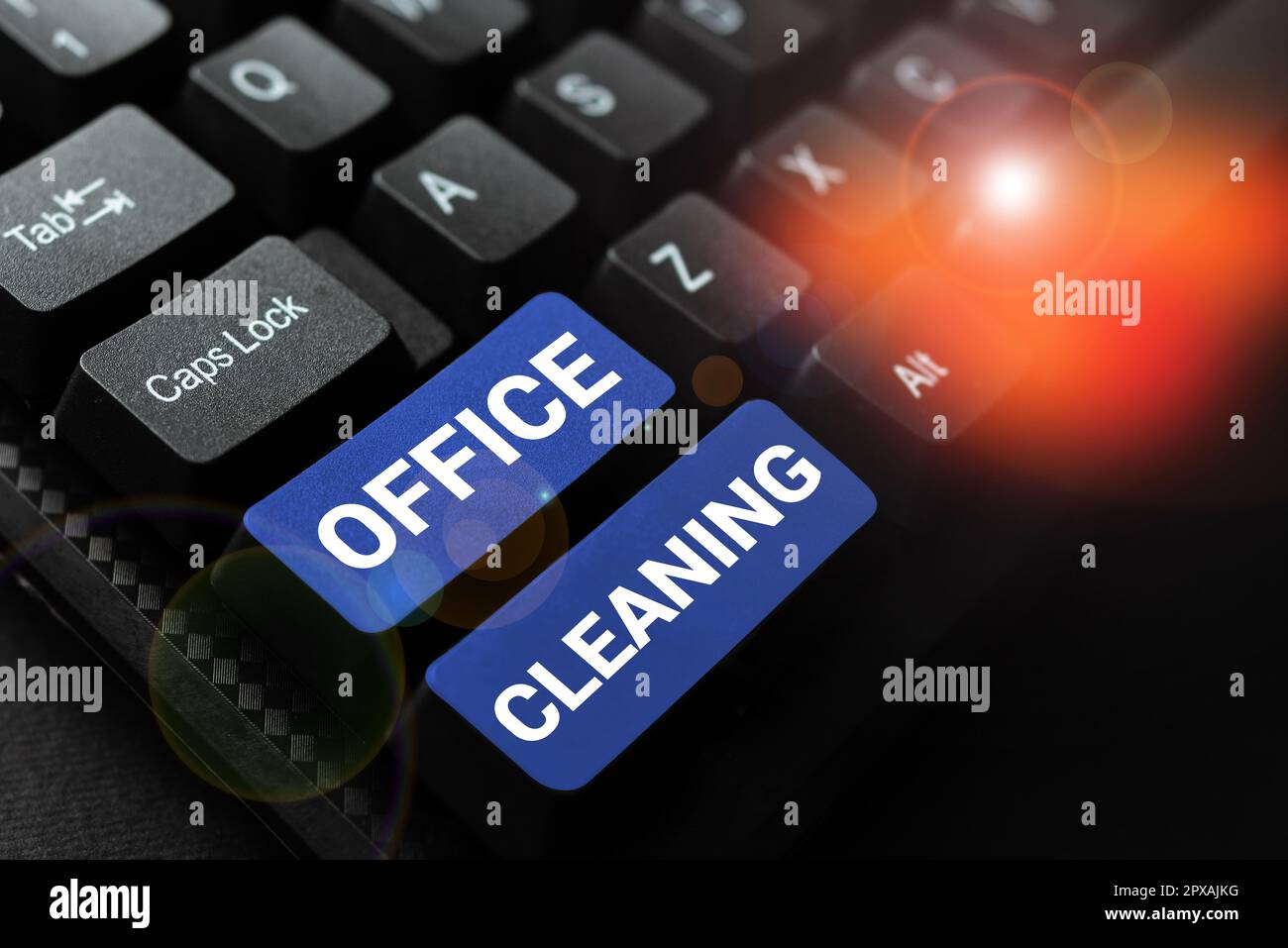 Handwriting text Office Cleaning, Business overview the action or ...