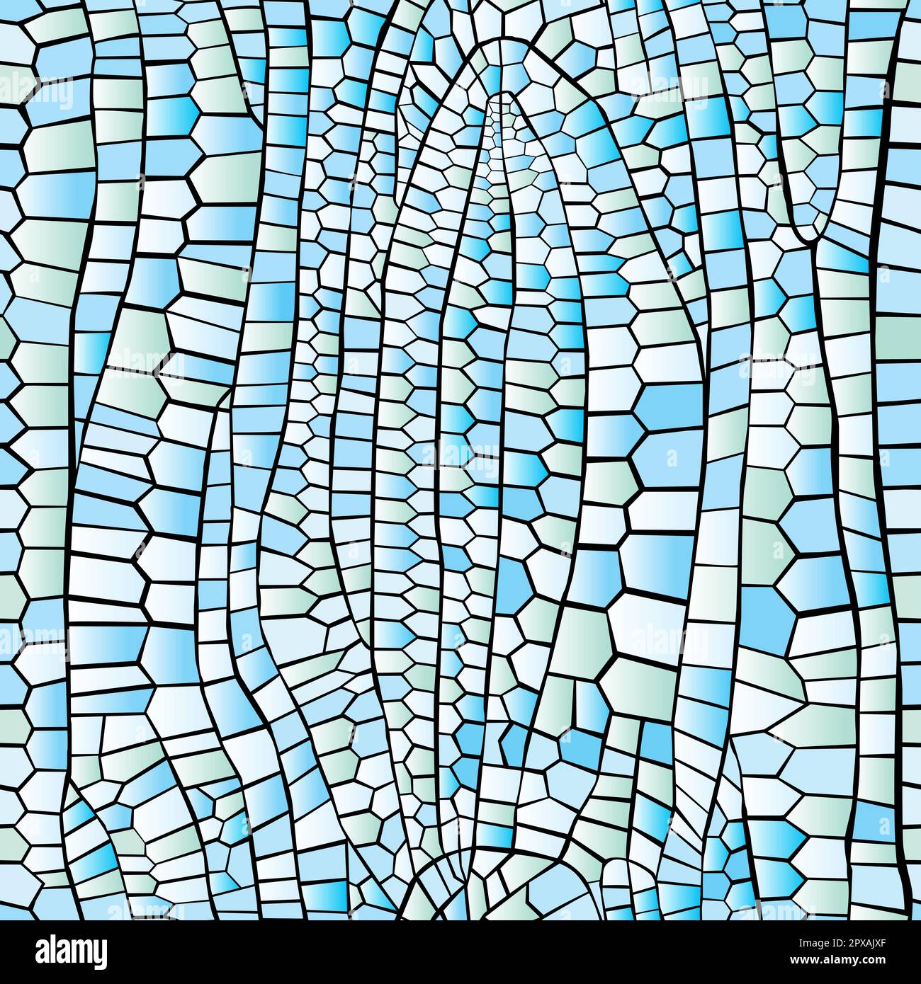 Blue abstract animal print seamless pattern Stock Photo - Alamy