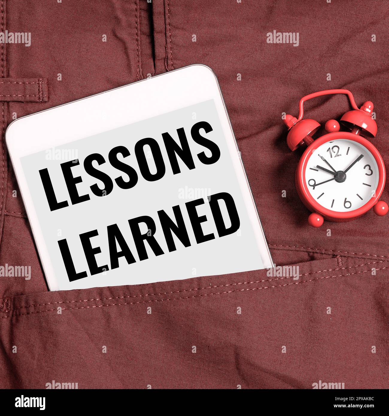 Handwriting text Lessons Learned, Internet Concept Promote share and use knowledge derived from ...