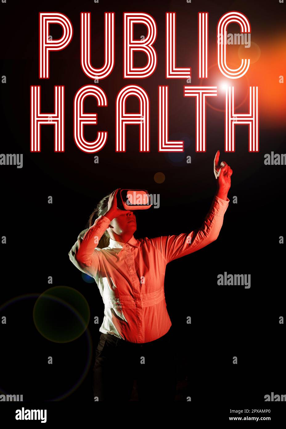 Conceptual display Public Health, Word Written on Promoting healthy ...