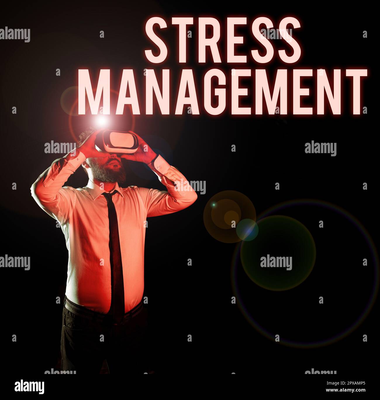 Text showing inspiration Stress Management, Conceptual photo learning ...