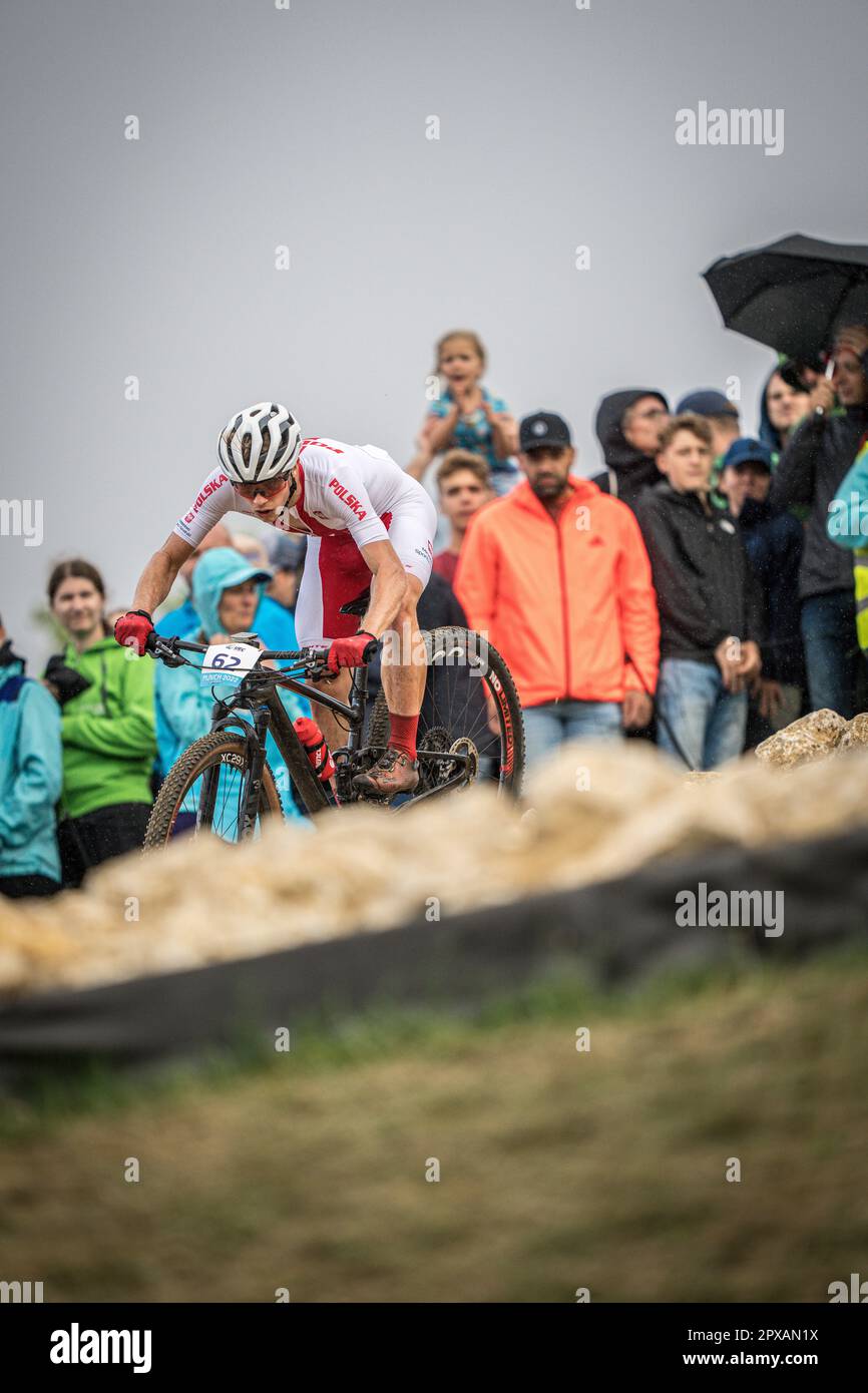 KAROL OSTASZEWSKI participating in the Mountain Bike at the 2022 Munich ...