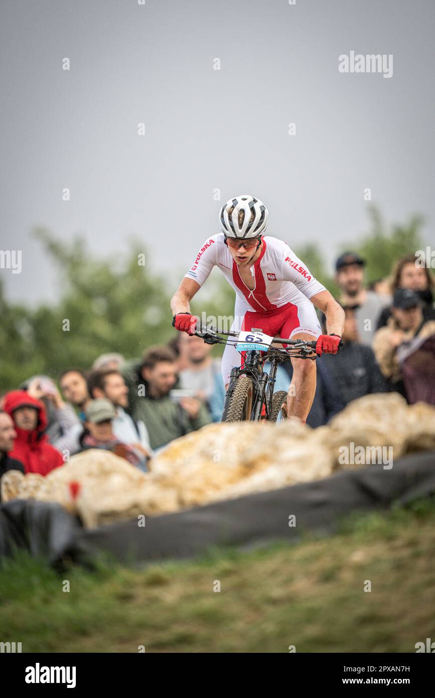 KAROL OSTASZEWSKI participating in the Mountain Bike at the 2022 Munich ...
