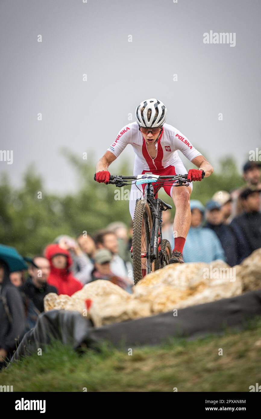 KAROL OSTASZEWSKI participating in the Mountain Bike at the 2022 Munich ...