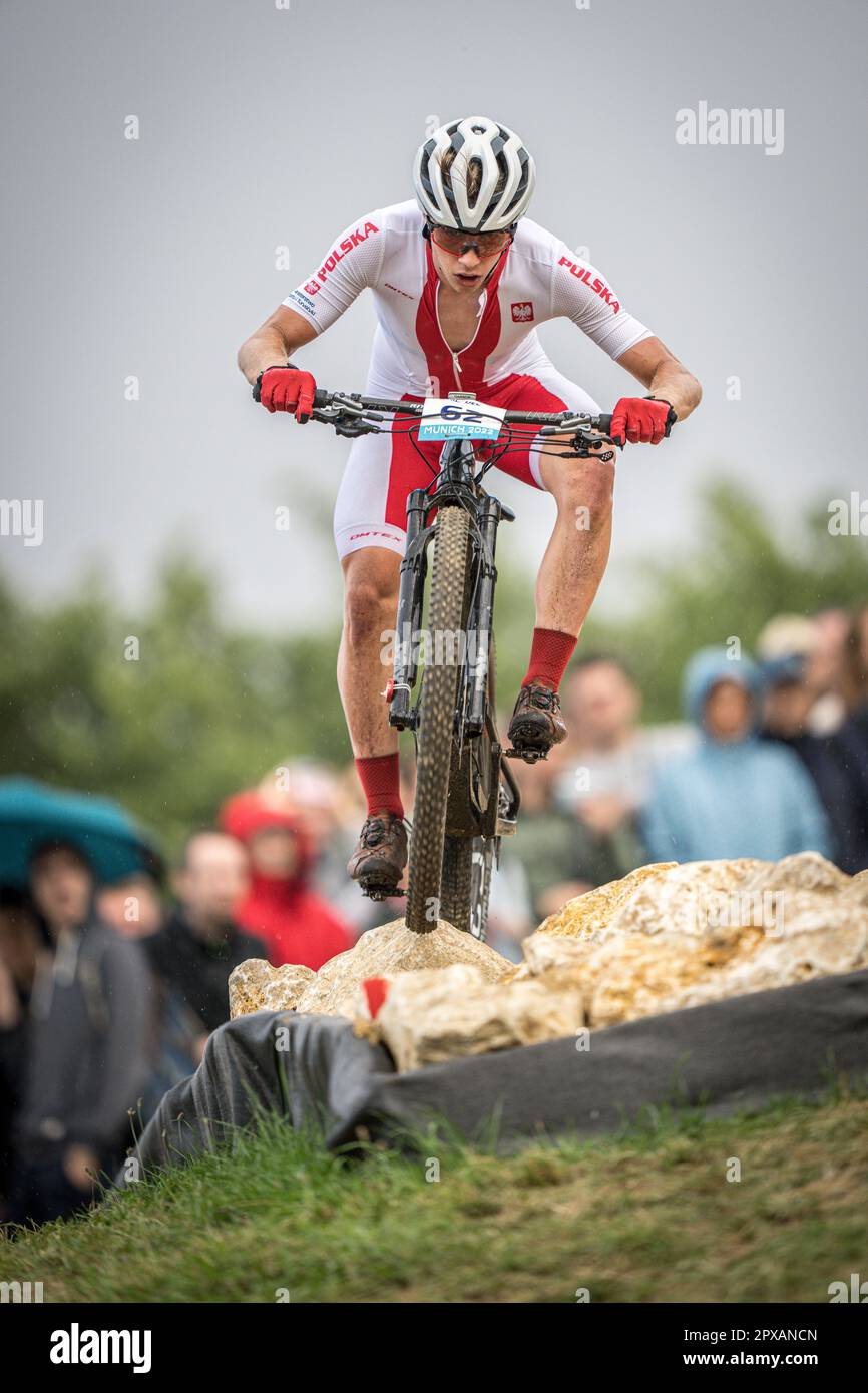 KAROL OSTASZEWSKI participating in the Mountain Bike at the 2022 Munich ...