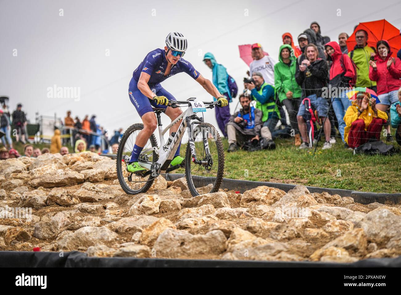 ROBERTO-DUMITRU BURTA participating in the Mountain Bike at the 2022 Munich European ...