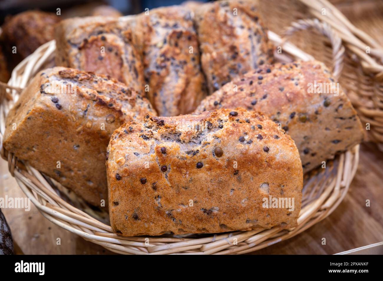 Tasted, special and fresh beautiful french bread Stock Photo - Alamy