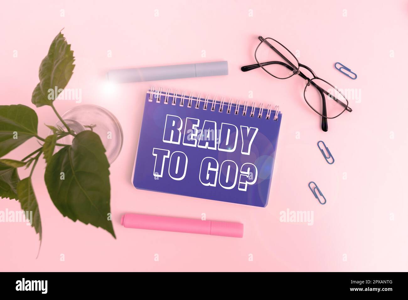 Hand writing sign Ready To Go, Business approach Are you prepared for ...