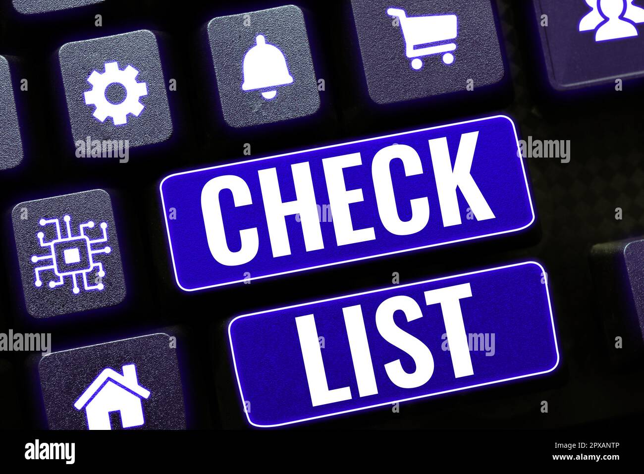 Text showing inspiration Check List, Business showcase Items required ...