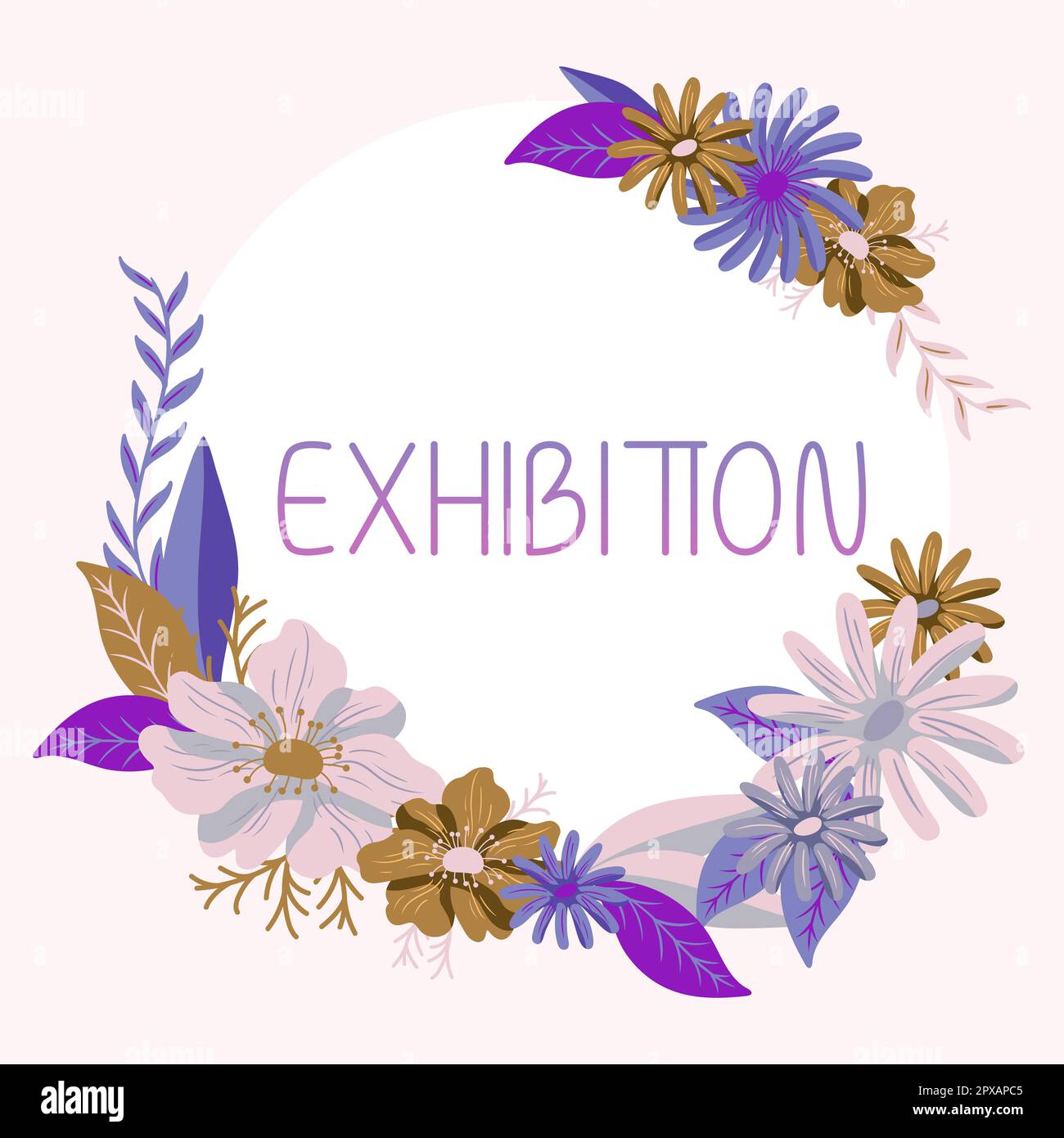 Conceptual display Exhibition, Business concept and act of exposing ...