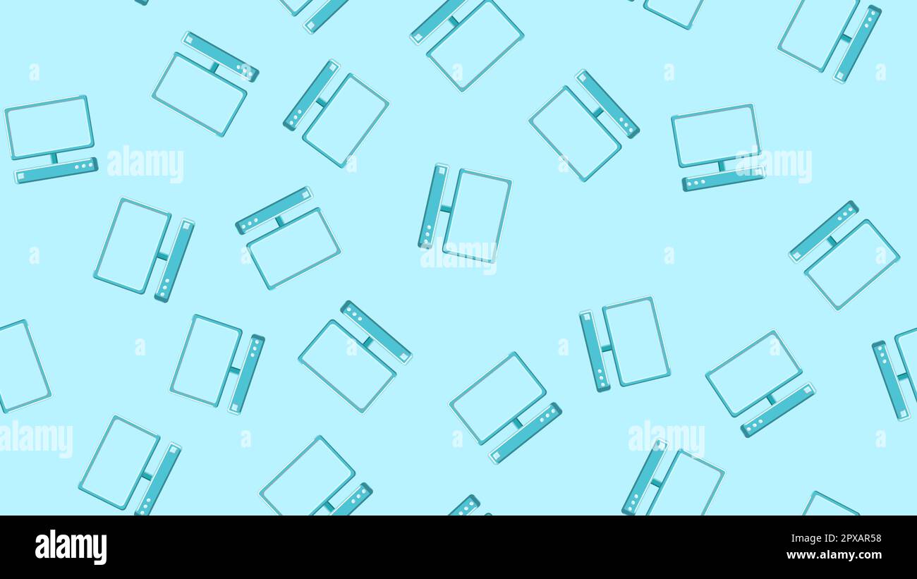 Seamless pattern texture of endless repetitive modern digital laptop ...