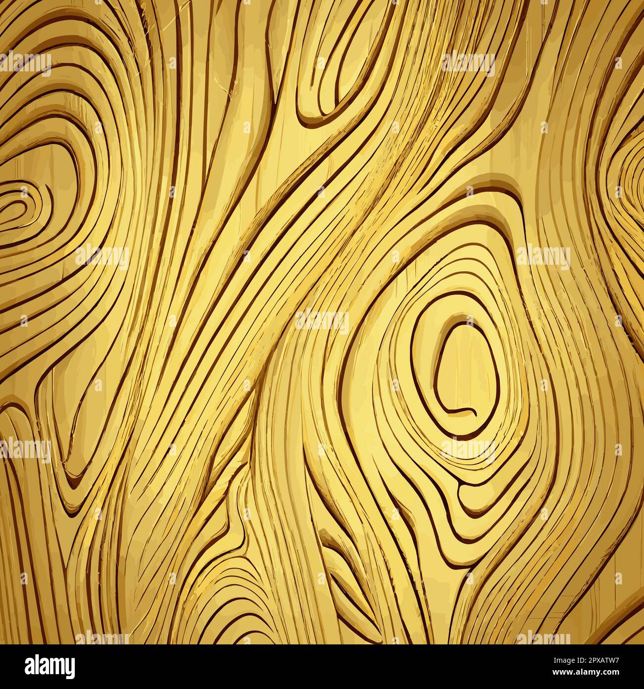 Light wood texture background with knots - Vector illustration Stock ...