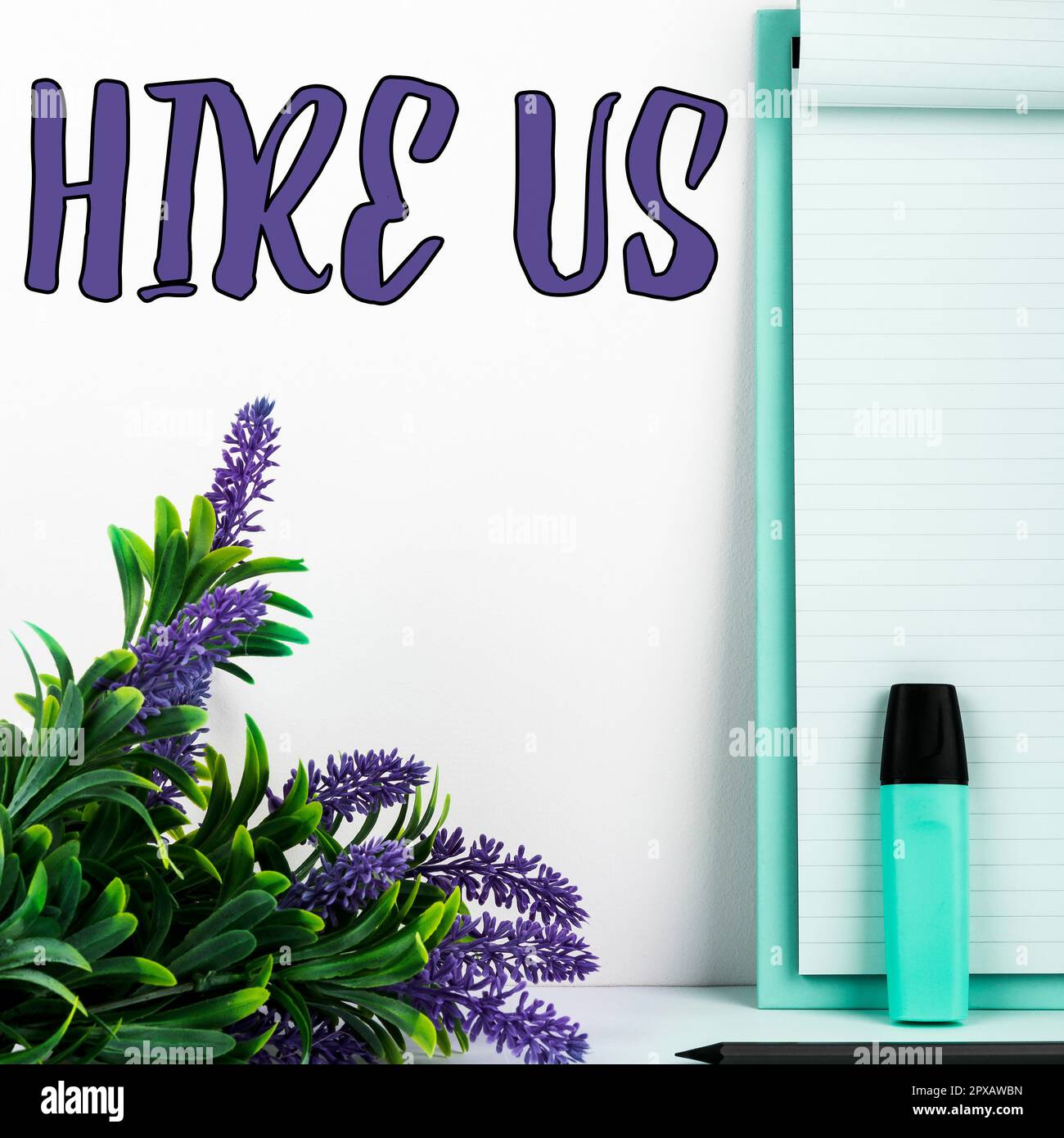 Hand writing sign Hire Us, Business idea Used by human resources ...