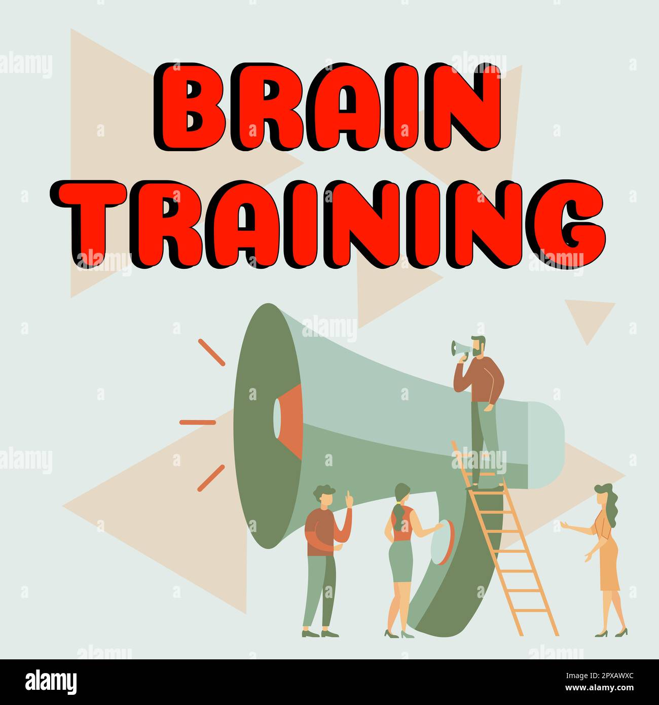 Writing displaying text Brain Training, Business concept mental ...