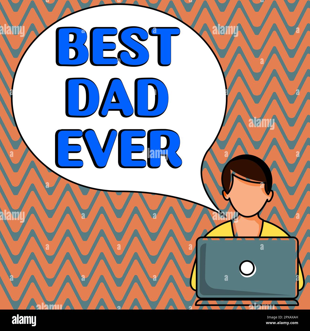 Text caption presenting Best Dad Ever, Word for Appreciation for your ...