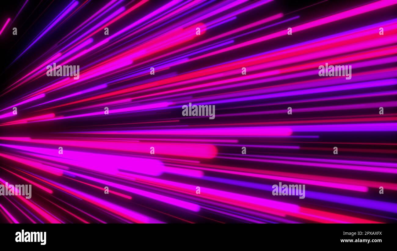 Fast speed lines. Computer generated 3d render Stock Photo - Alamy