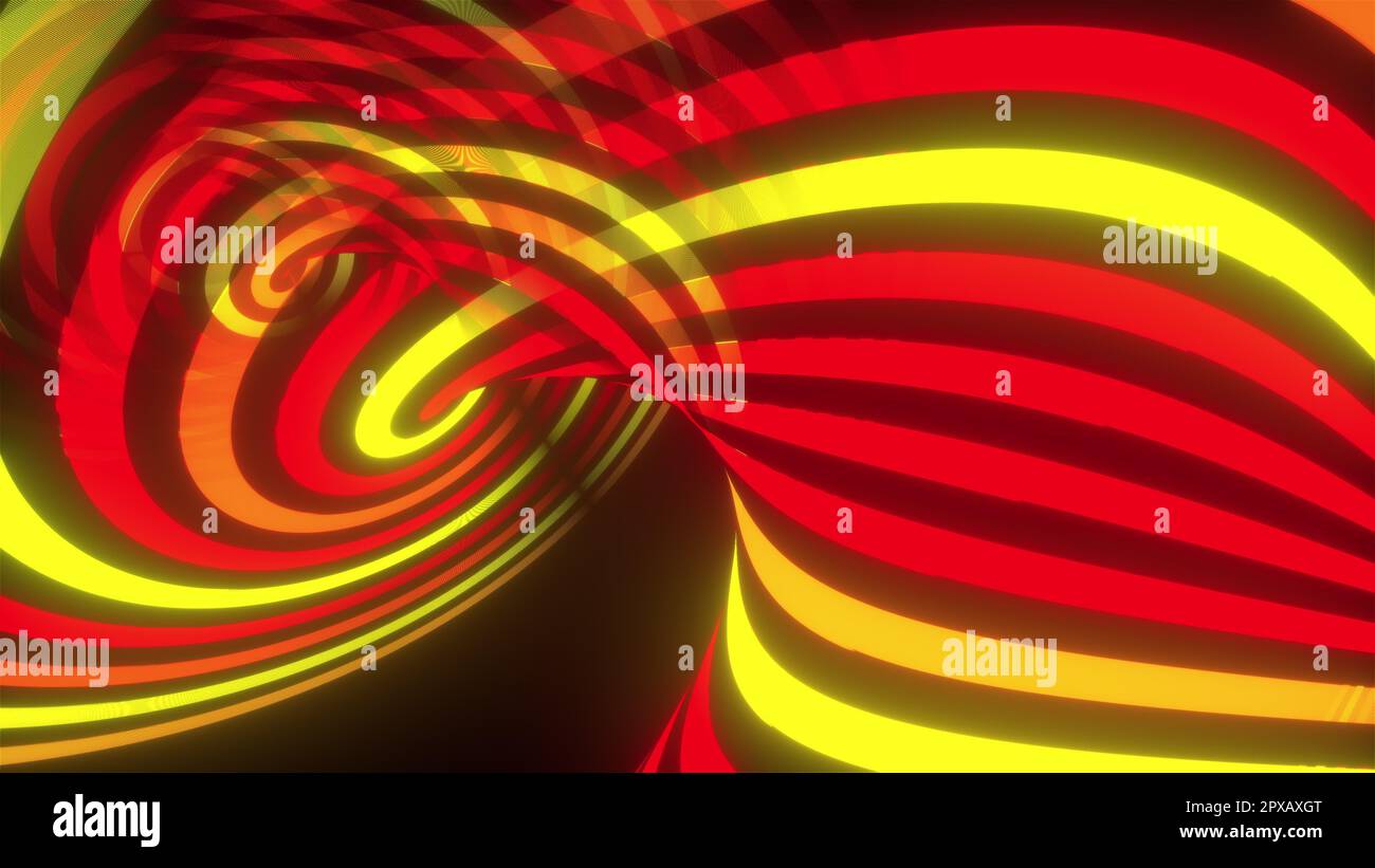 Rotation lines. Computer generated 3d render Stock Photo - Alamy