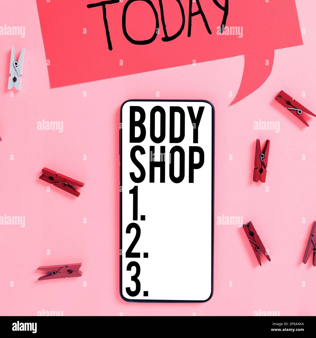 Inspiration showing sign Body Shop, Internet Concept a shop where ...