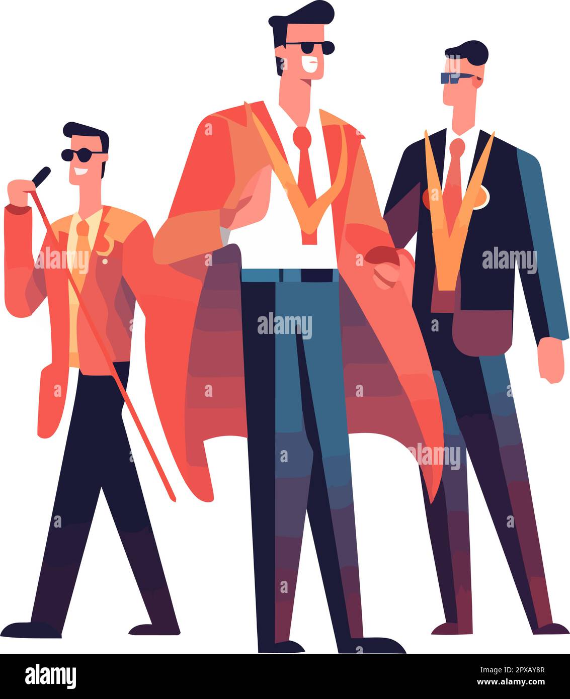 Businessmen males Stock Vector Images - Alamy