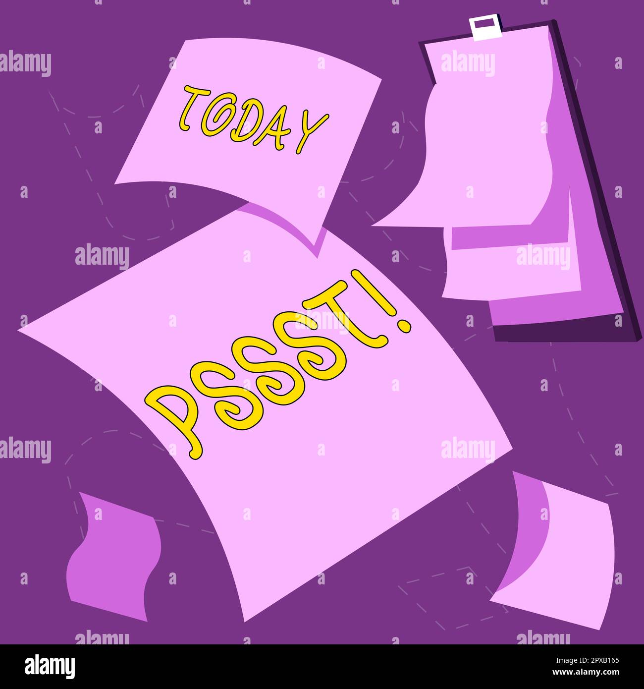 Handwriting text Pssst, Concept meaning Expression Way to attract ...