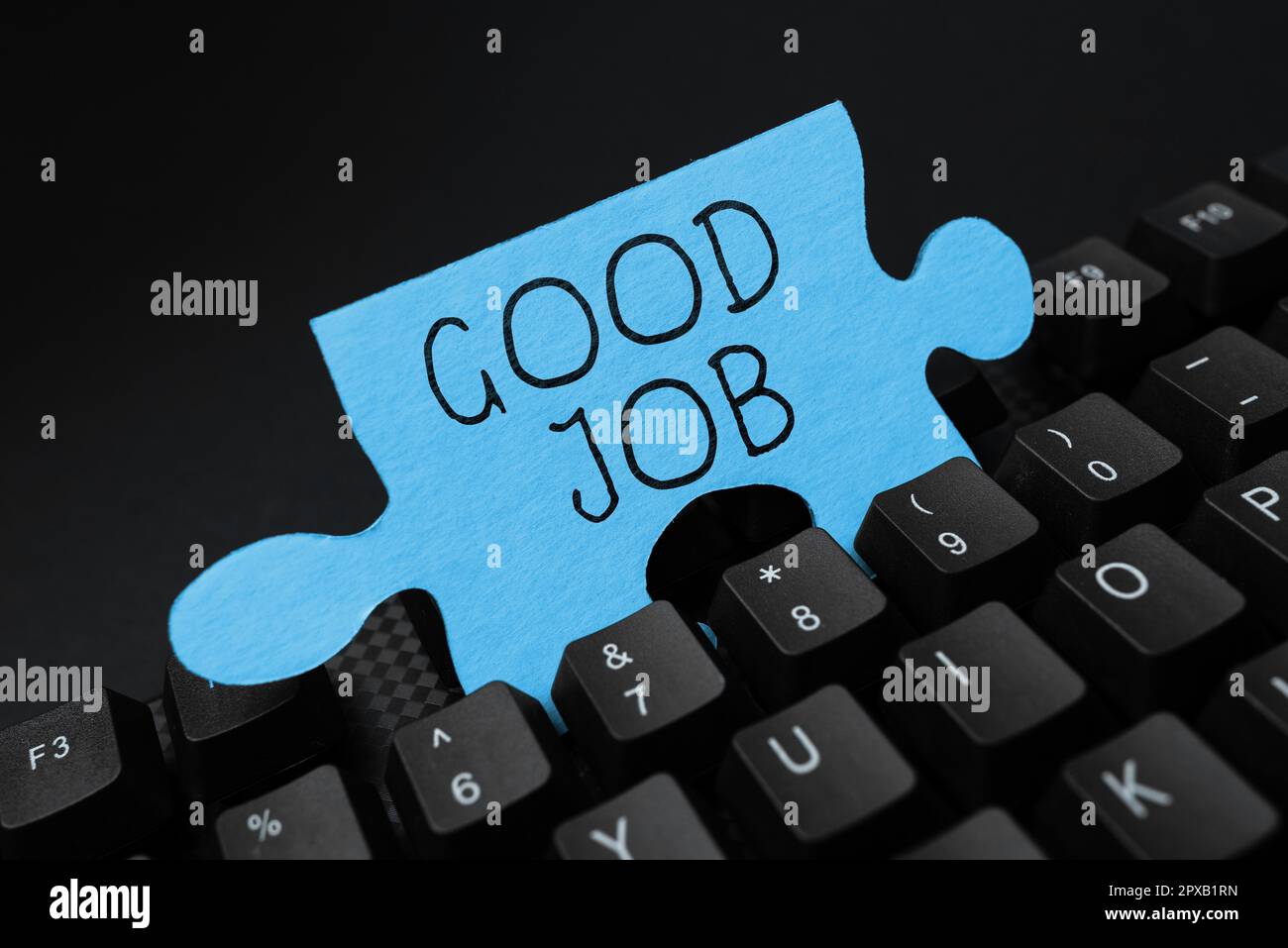 Conceptual display Good Job, Business showcase encourage someone for ...