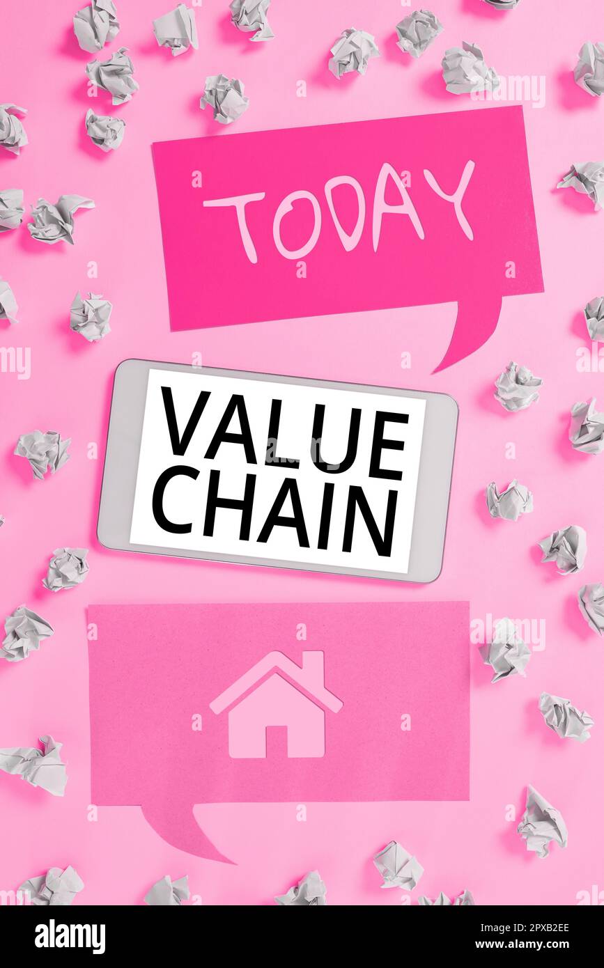 Conceptual display Value Chain, Word Written on Business manufacturing ... Conceptual display Value Chain, Word Written on Business manufacturing ...