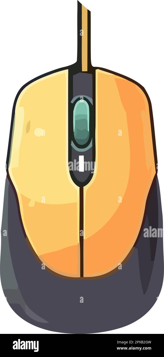 Modern computer mouse symbol isolated on backdrop Stock Vector Image ...