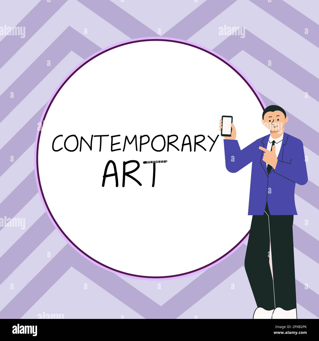 Text caption presenting Contemporary Art, Conceptual photo made today ...