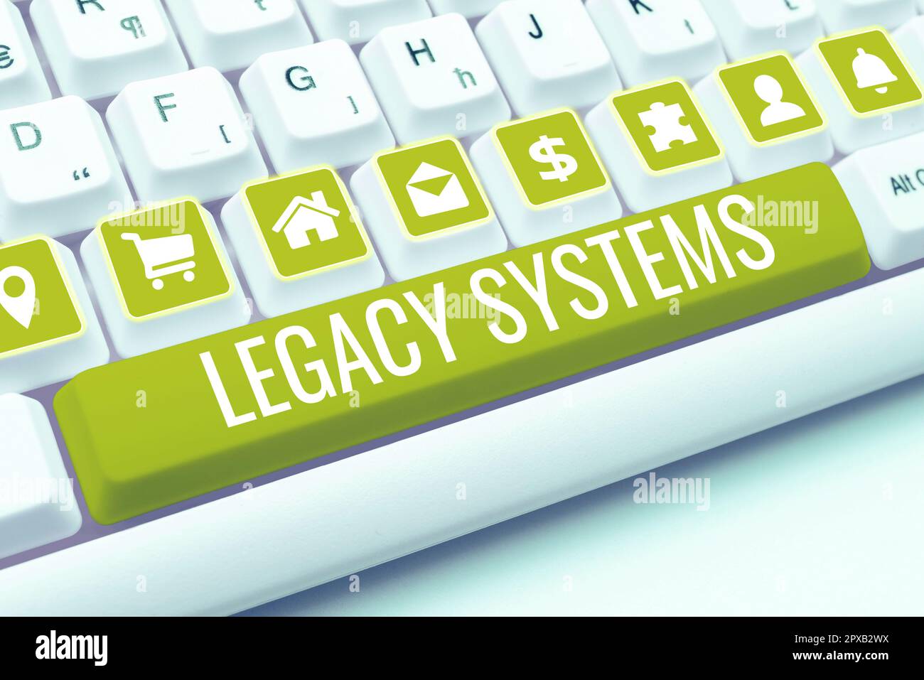 Conceptual display Legacy Systems, Business approach old method ...