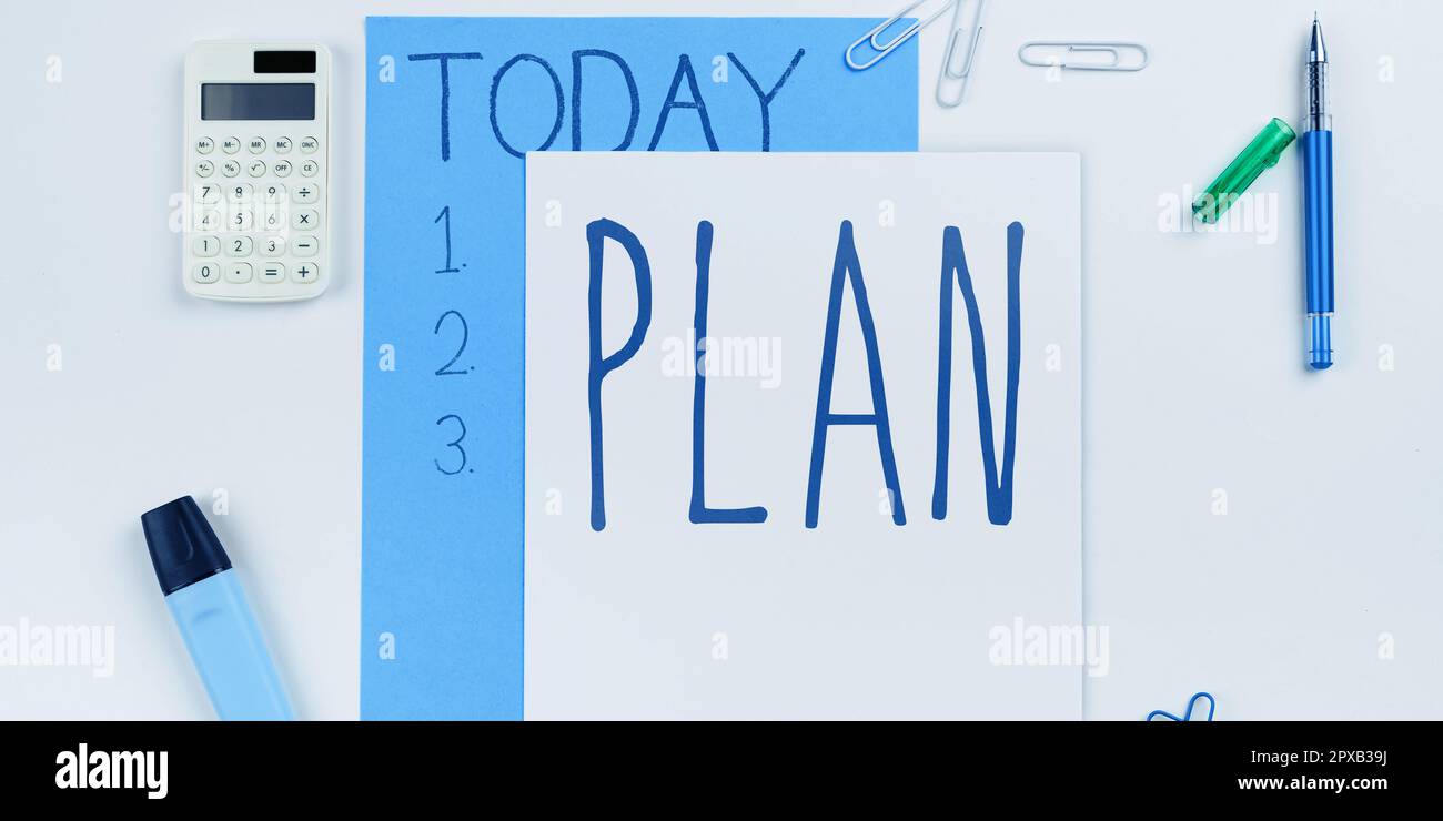 Writing displaying text Plan, Business approach Start of a detailed ...