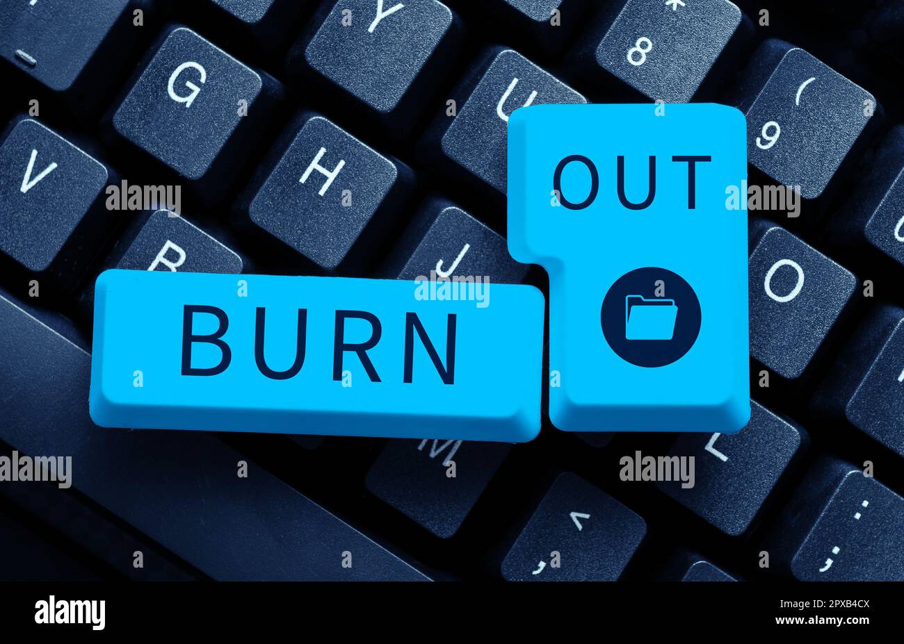 Handwriting text Burn Out, Word for Feeling of physical and emotional ...