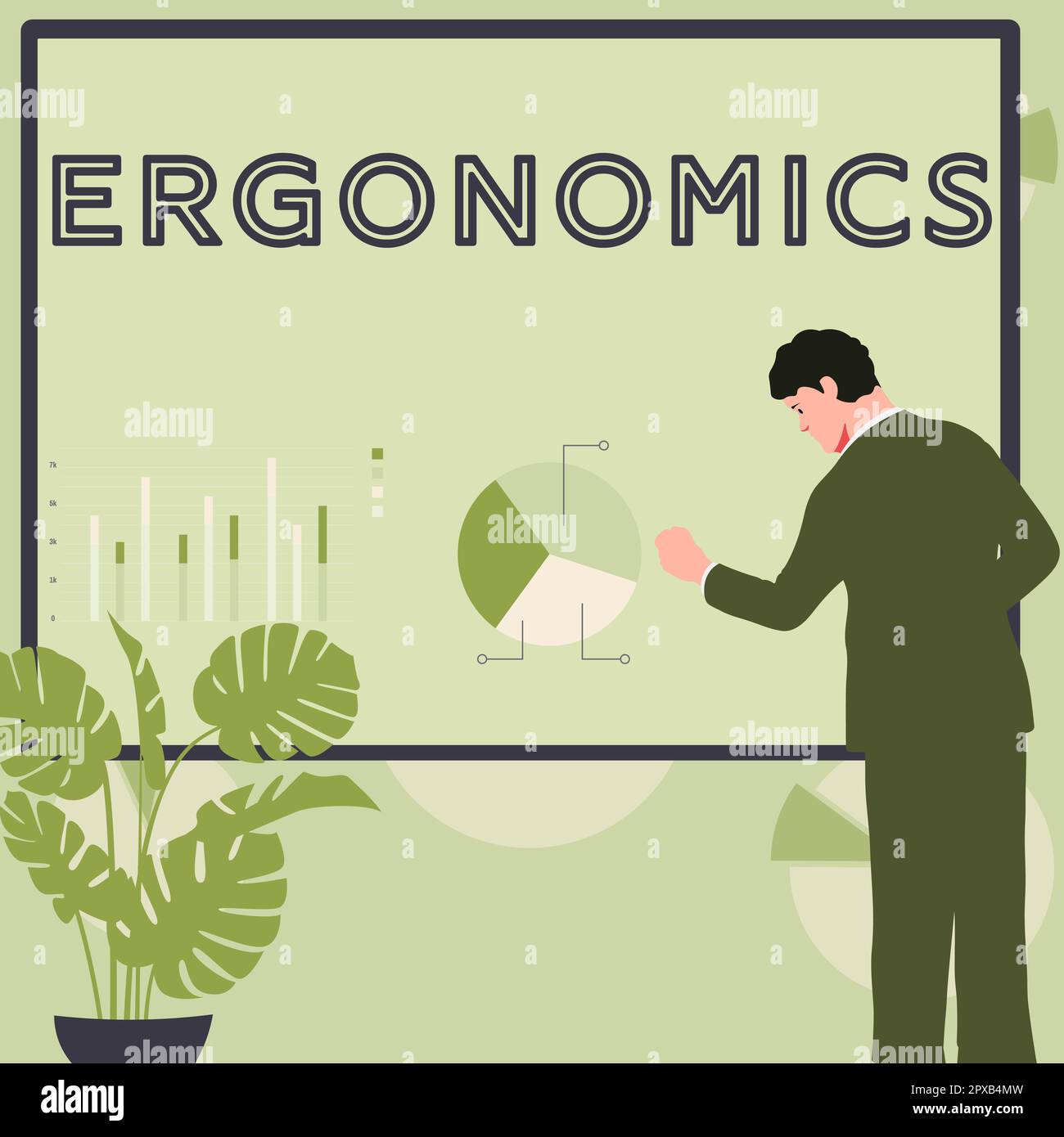Conceptual caption Ergonomics, Word Written on fitting or designing a ...