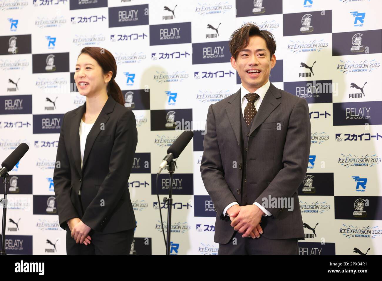 Tokyo, Japan. 2nd May, 2023. Kana Muramoto & Daisuke Takahashi Figure ...