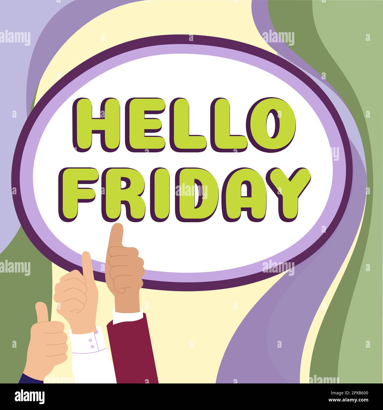 Text caption presenting Hello Friday, Business overview Greetings on ...