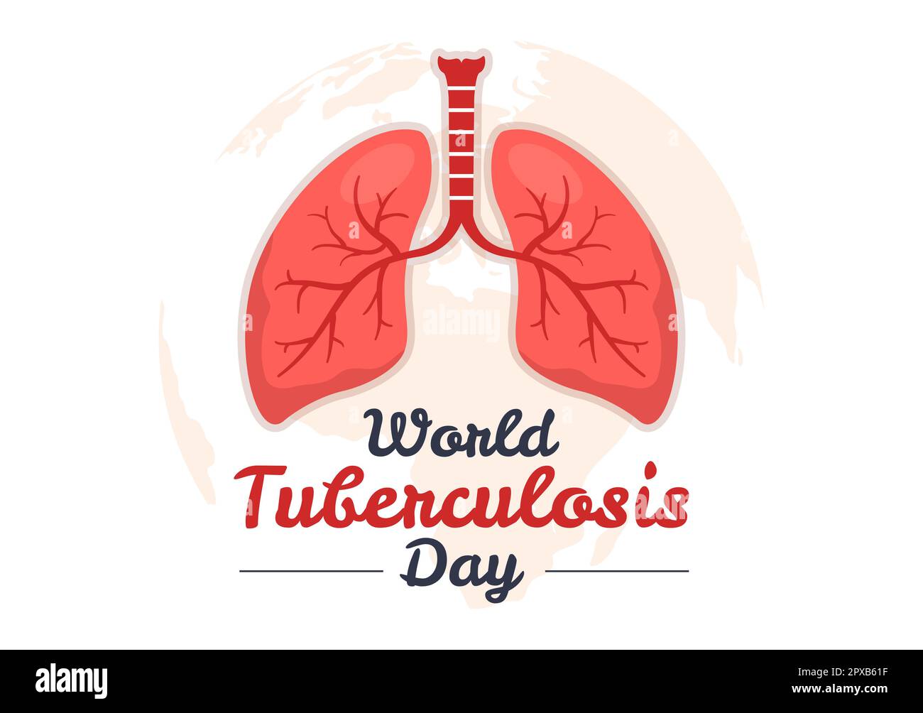 World Tuberculosis Day on March 24 Illustration with Pictures of the ...