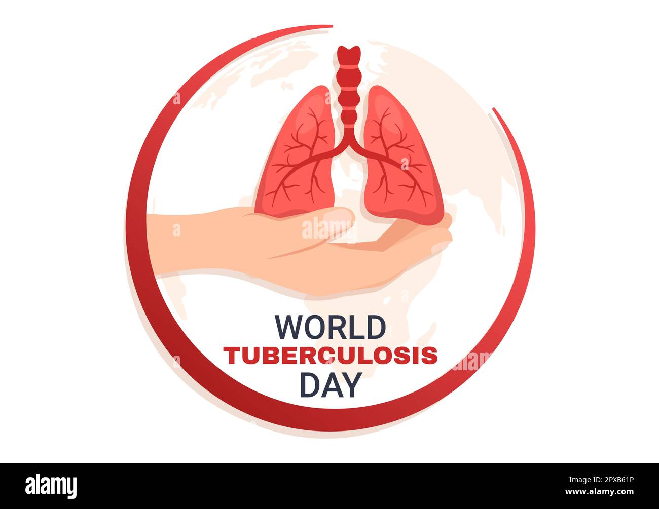 World Tuberculosis Day on March 24 Illustration with Pictures of the ...