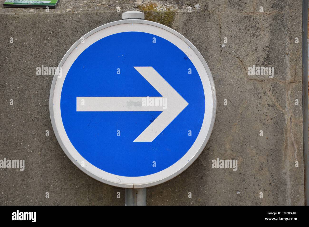 Road sign from france Stock Photo - Alamy