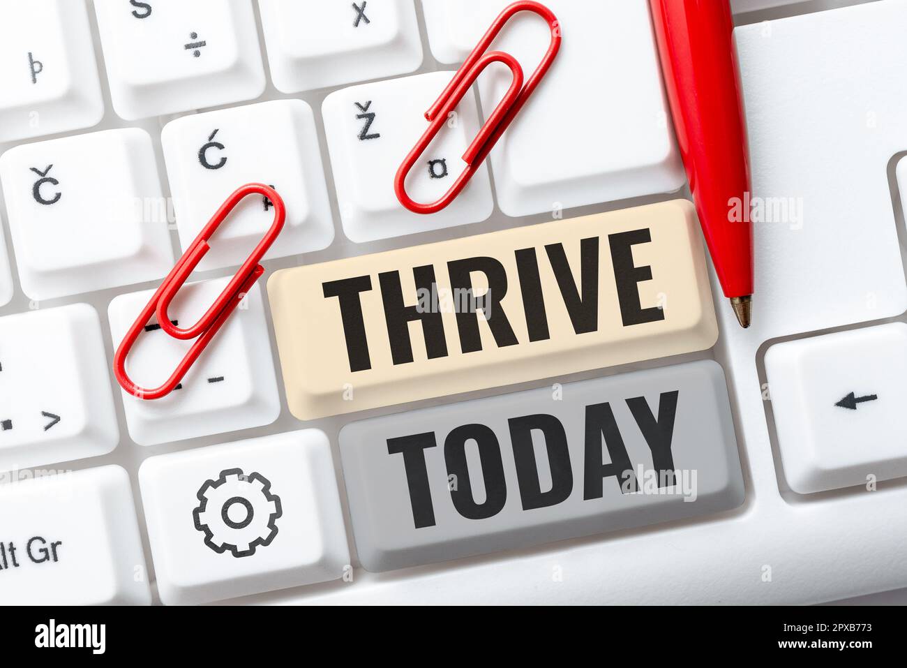 Conceptual caption Thrive, Concept meaning Think positively Continue to ...