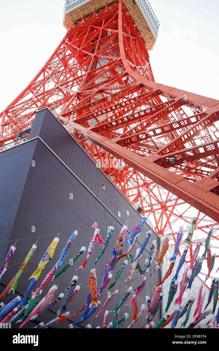 Tokyo, Japan. 2nd May, 2023. 333 Koinobori (windsocks or streamers in ...