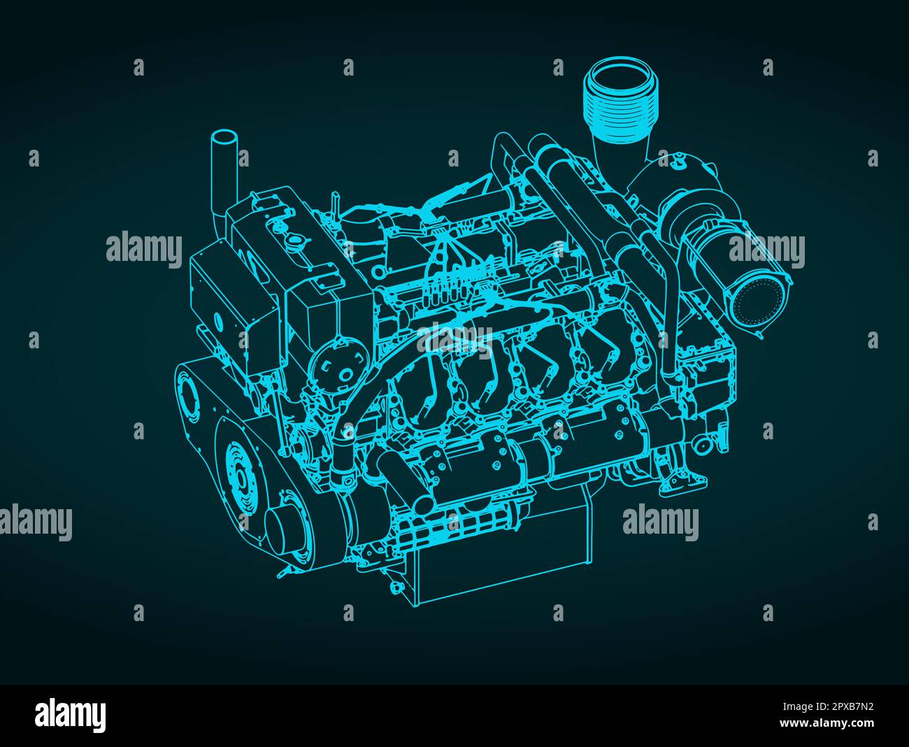 Engineering drawings technology Stock Vector Images - Alamy