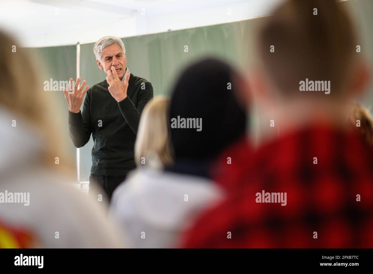Dresden, Germany. 28th Apr, 2023. Gerald Häfner (Bündnis 90/Die Grünen ...