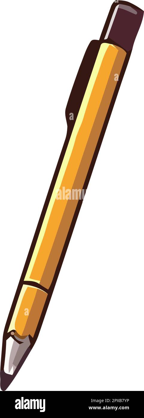 Yellow pencil sketch Stock Vector Image & Art - Alamy