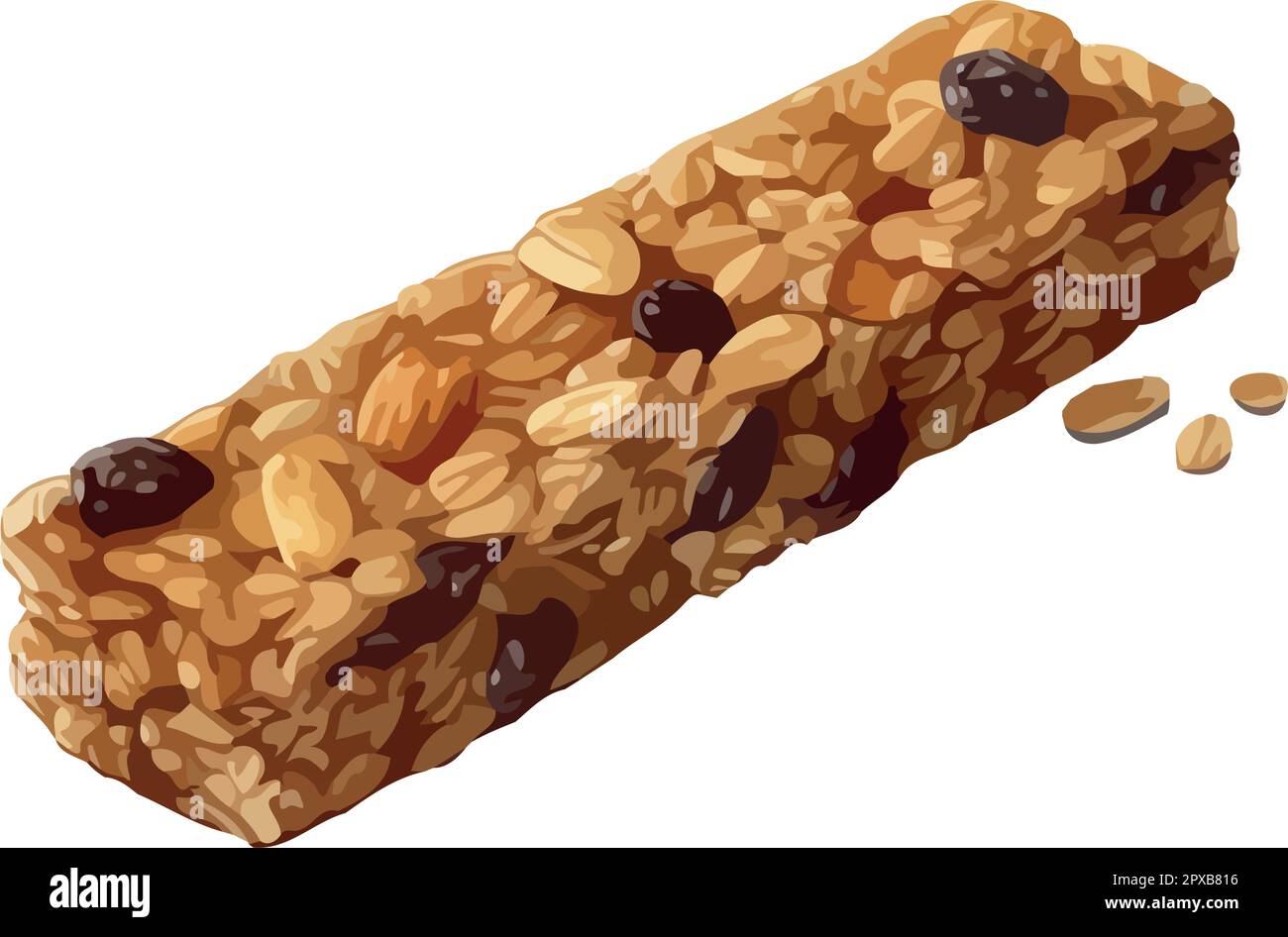 grain bar with natural seeds Stock Vector Image & Art - Alamy